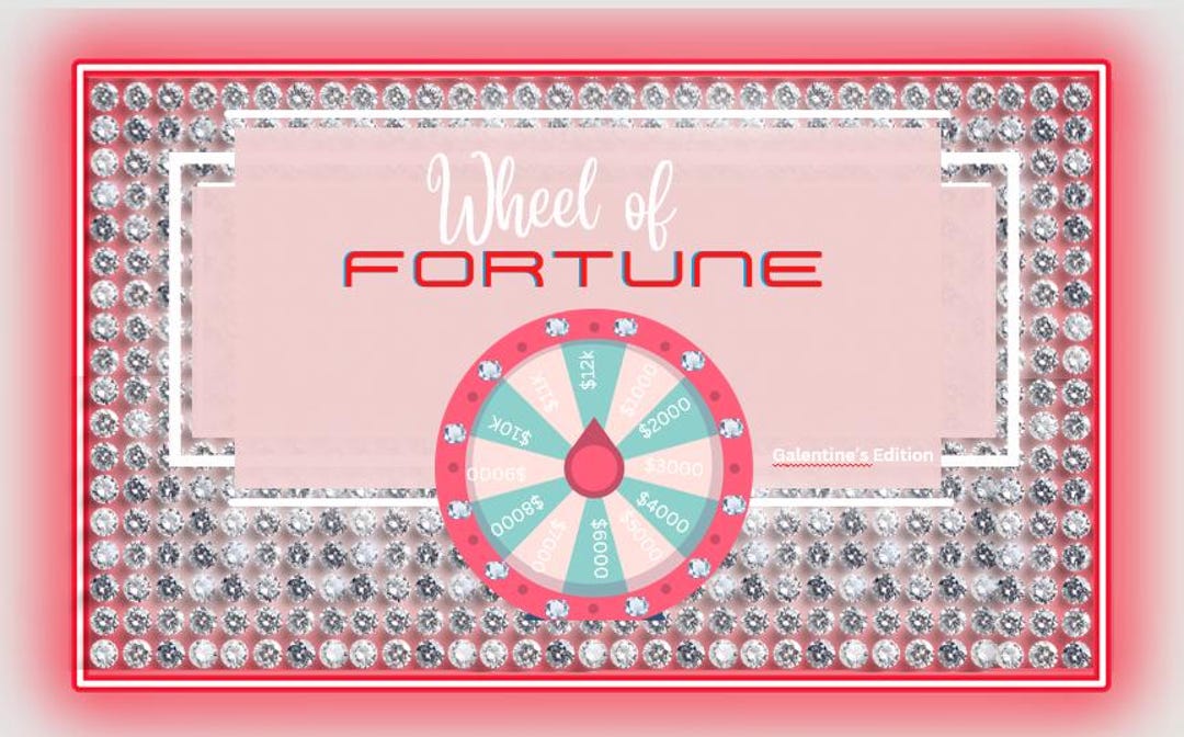Galentines Wheel of Fun Game for Galentines Games for Girls Night in ...