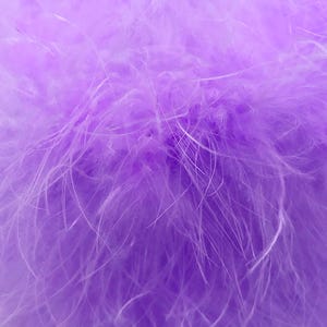 Marabou Boa, 2 Yards - Lavender Turkey Medium Weight Marabou Feather ...