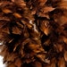 Turkey Feather Boa, 2 Yards - Brown Turkey Flat Heavyweight Feather Boa ...