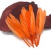 Duck Feathers, 1 Pack - Orange Duck Cochettes Loose Feathers 0.30 Oz ...