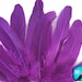 Purple Goose Feathers, 1 Pack - PURPLE Goose Satinettes Loose Feathers ...