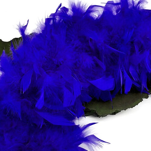 Large Feather Boa 2 Yards Peacock Green Heavy Weight Turkey - Etsy