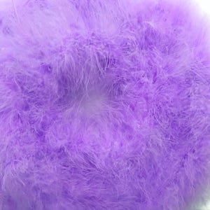 Marabou Boa, 2 Yards - Lavender Turkey Medium Weight Marabou Feather ...