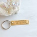 Custom Stamped Keychain - Etsy