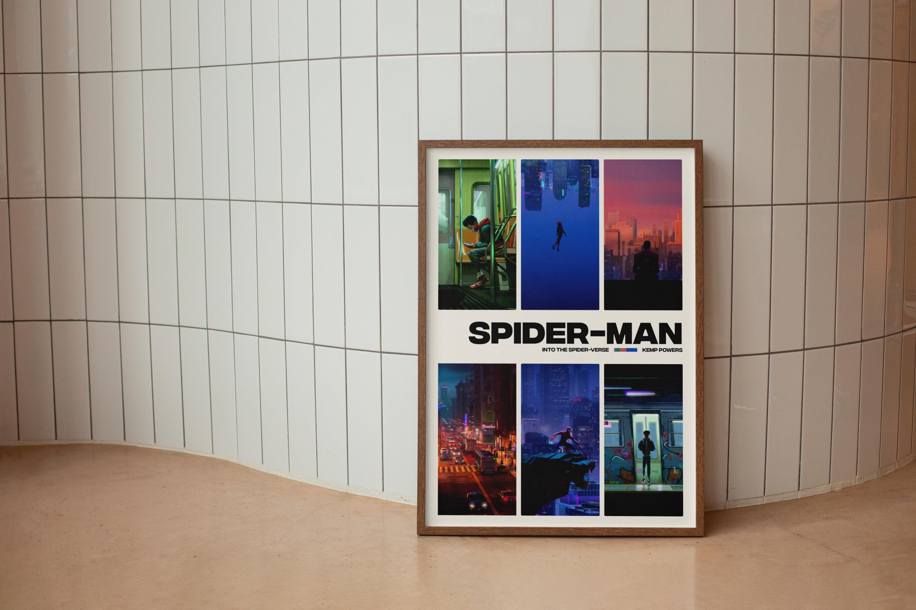 Spider Man Into the Spider Verse Wall Art Wall Prints Home Decor ...