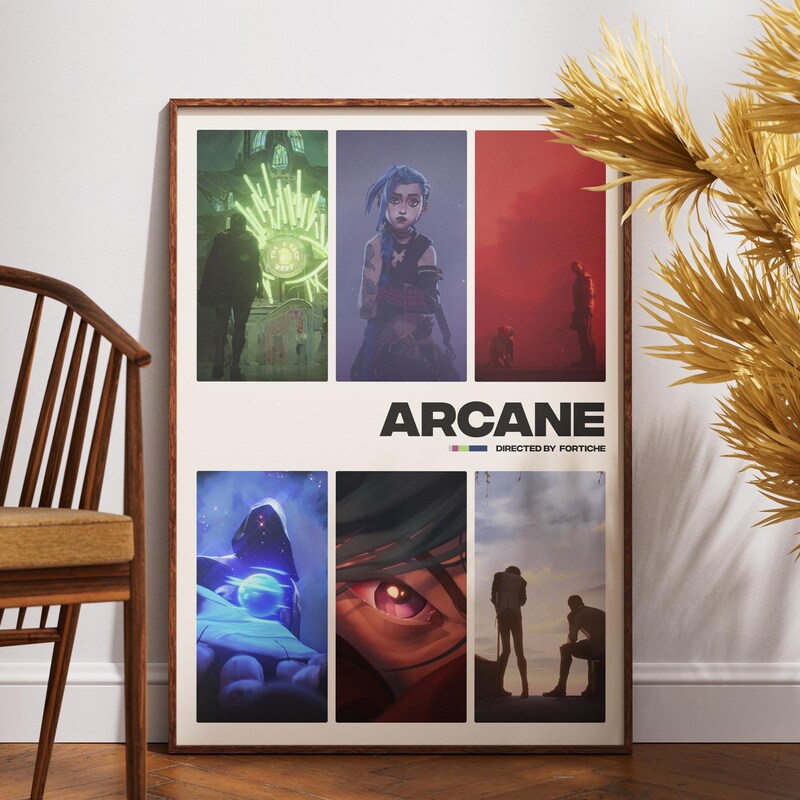 Poster arcane - Etsy España