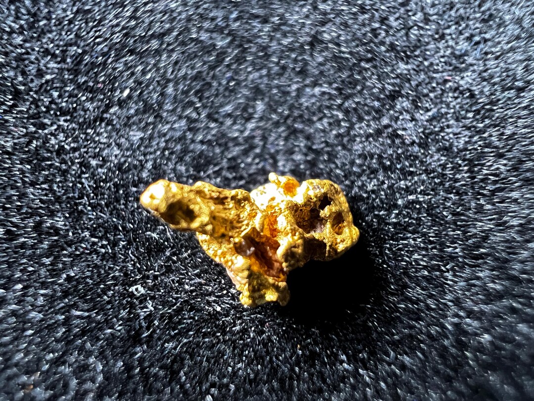 Australian Gold Nugget, 0.30 Grams, Natural, Found by Metal Detector ...