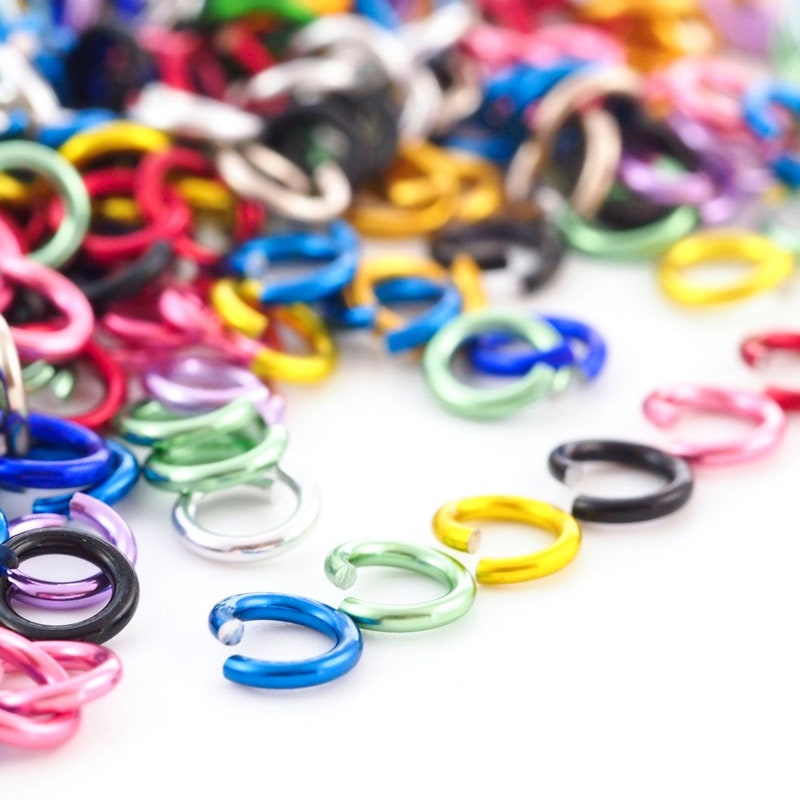 Aluminum Jump Rings - Etsy
