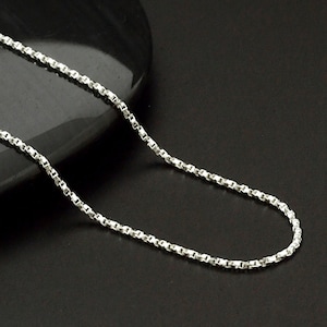 Sterling Silver Chain - 0.9mm Twisted Diamond Cut Chain - 16", 18", 20 ...