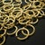 100 7mm OD Silicone Jump Rings You Pick Color Black, White, Brown, Pink ...