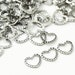 12 Stainless Steel Mini Heart Charms 6.6mm X 7.4mm - Etsy