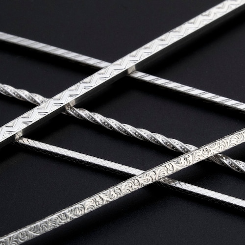 Sterling Silver Pattern Stepped Bezel Wire by the Inch - Etsy