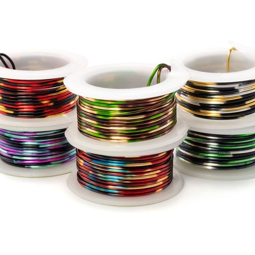 10m Assorted Color Aluminum Wire Artistic Cord String 1.5mm - Etsy