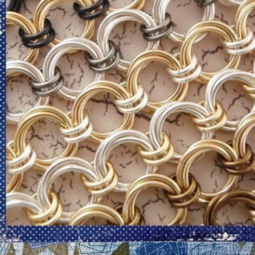 Tutorial: Double Spiral beginner Chainmaille Project PDF - Etsy Israel