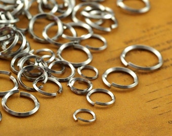 Square jump rings | Etsy