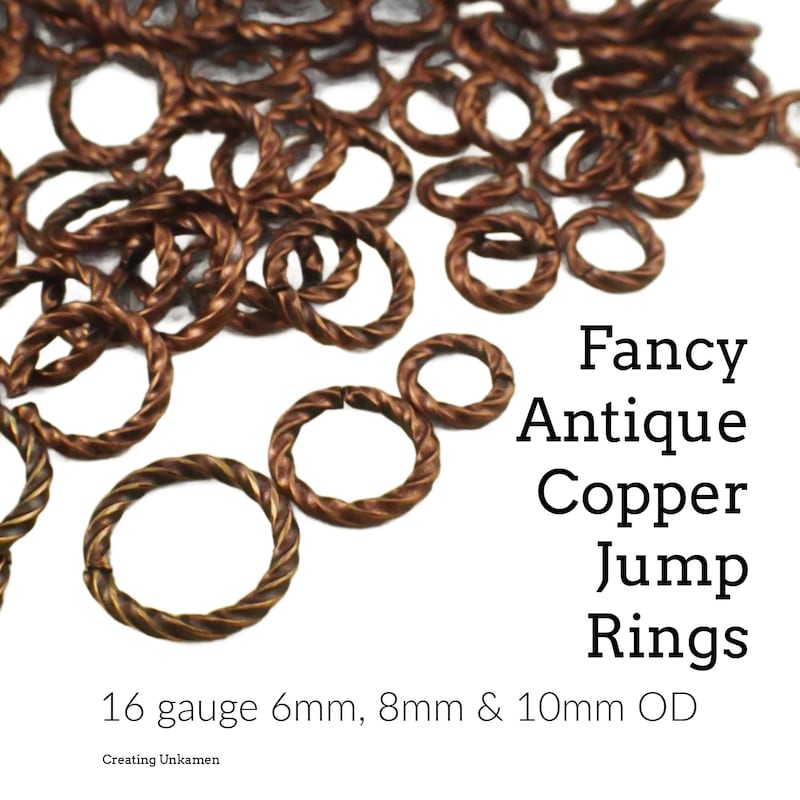 Fancy Jump Rings - Etsy