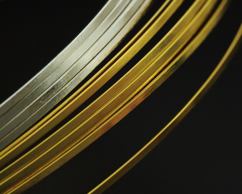 Best FLAT Bracelet Memory Wire - Made in the USA - Your Choice Silver ...