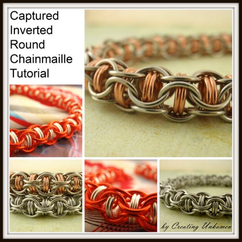 Chainmaille Tutorial for Byzantine Diamond Bracelet PDF - Etsy