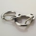 1 Stainless Steel Round Clip Lobster Clasp - Triggerless - 24mm - 100% ...