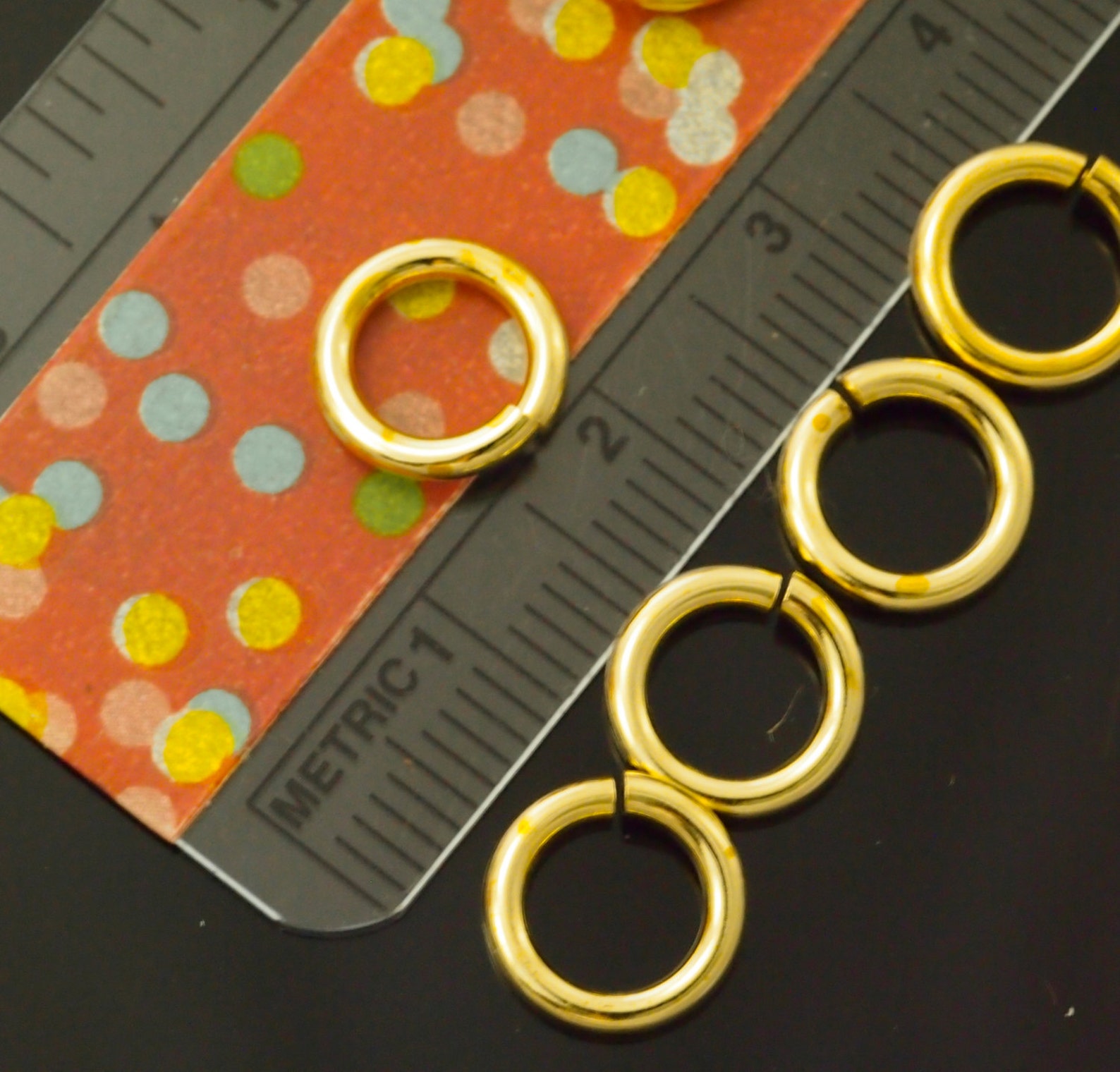100 Jump Rings Handmade Rich Low Brass - Your Choice of Gauge 14, 15 ...