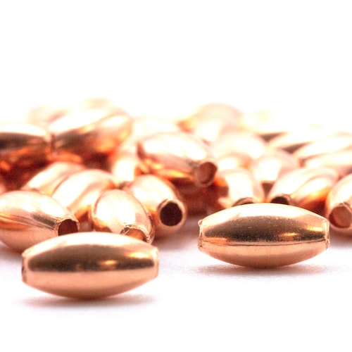 Copper Faceted Beads Ready to Patina or Seal 4mm 4.8mm - Etsy