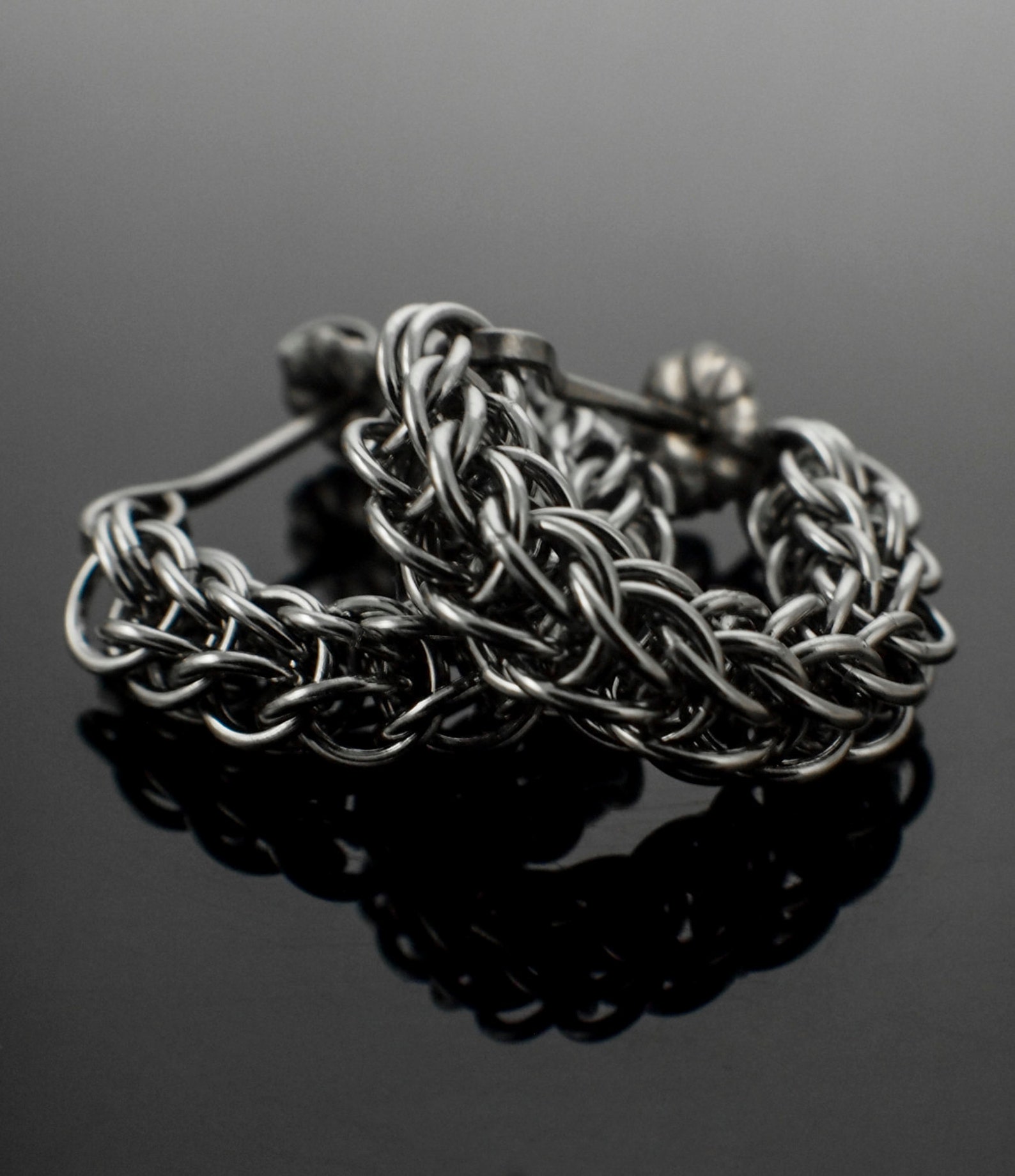 Swag Full Persian Chainmaille Earring Tutorial Pdf - Etsy