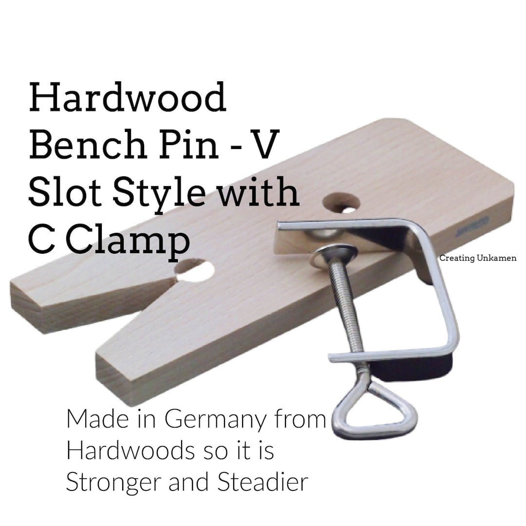 Hardwood Bench Pin - V Slot Style With C Clamp - 100% Guarantee - Etsy