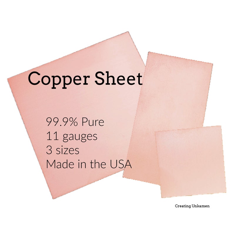 Copper Strip Metal - Etsy UK