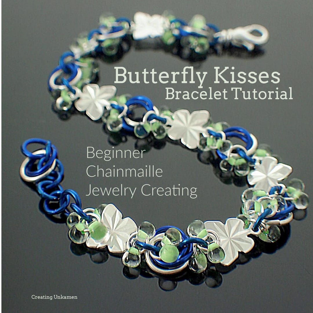Tutorial Beginner Bracelet Butterfly Kisses Fast and Easy - Etsy