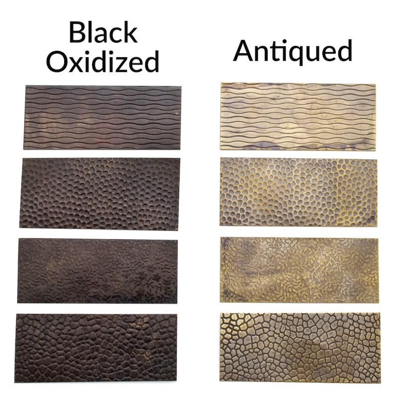 Raw Brass Pattern Flat Sheet Metal 24 Gauge Sheets You - Etsy