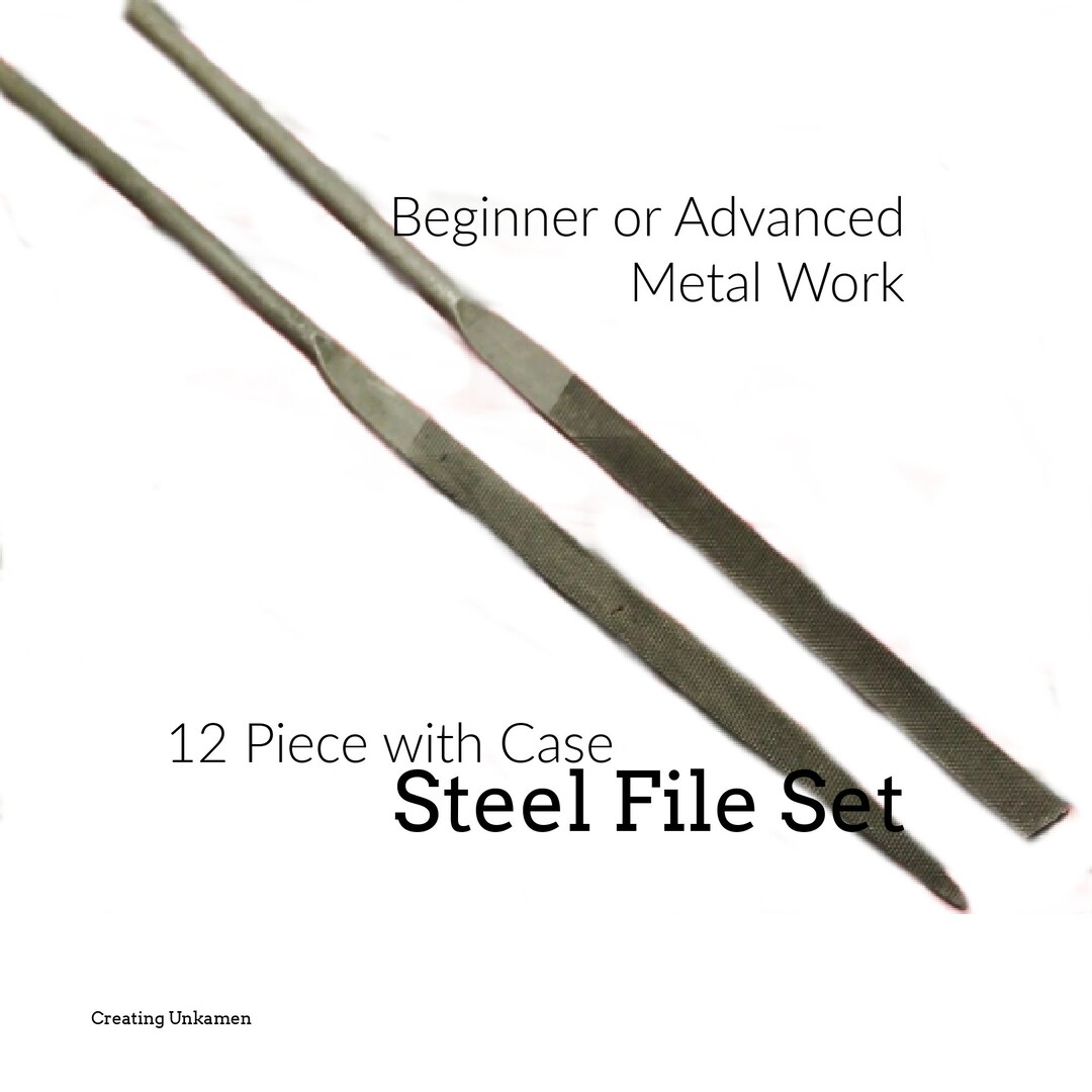 12 - Steel Needle Files - Basic or Advanced Metal Work - Etsy