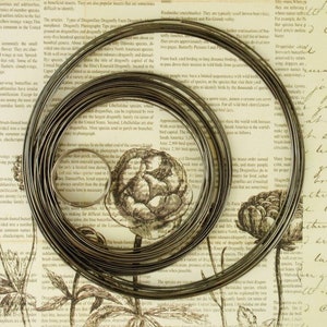 Memory Wire Sampler - 39 Loops in Silver, Gold, Copper, Hematite and ...