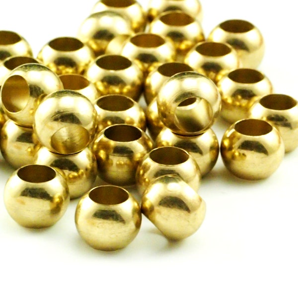 Brass Beads - Etsy