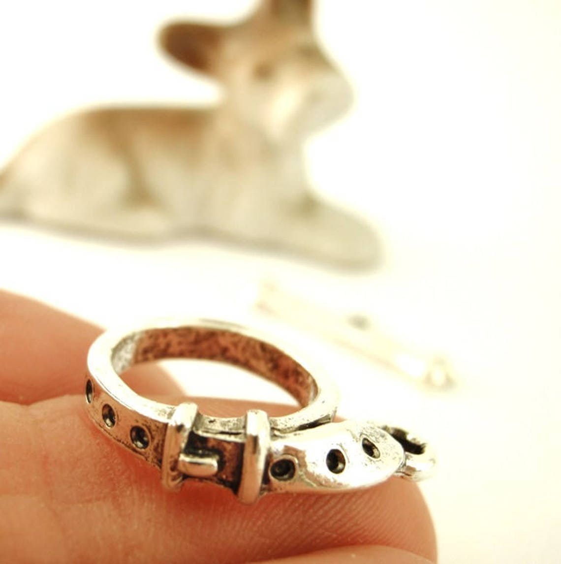 1 Toggle Clasp Dog Collar and Bone 18mm X 16mm in Antique - Etsy