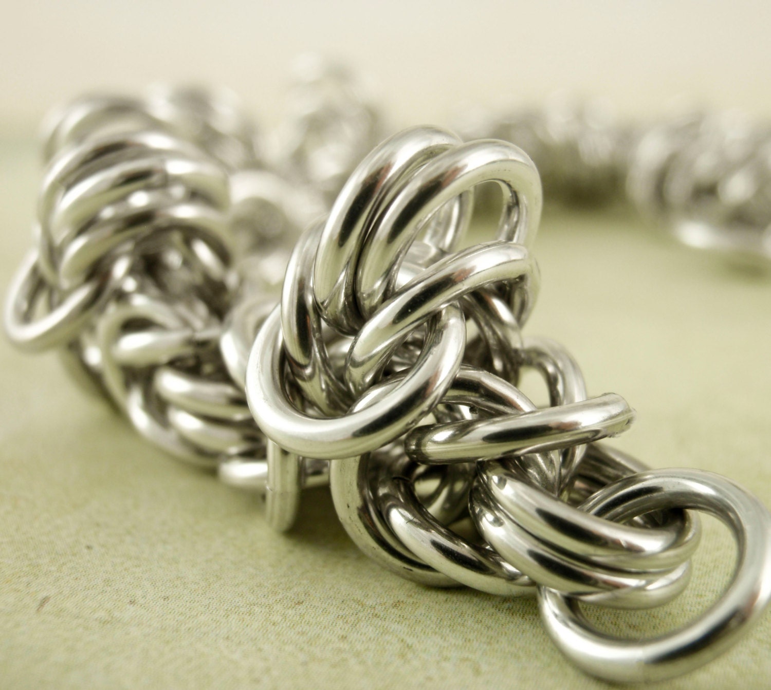 Basic Chainmail Tutorial Spiky Byzantine Intermediate and | Etsy