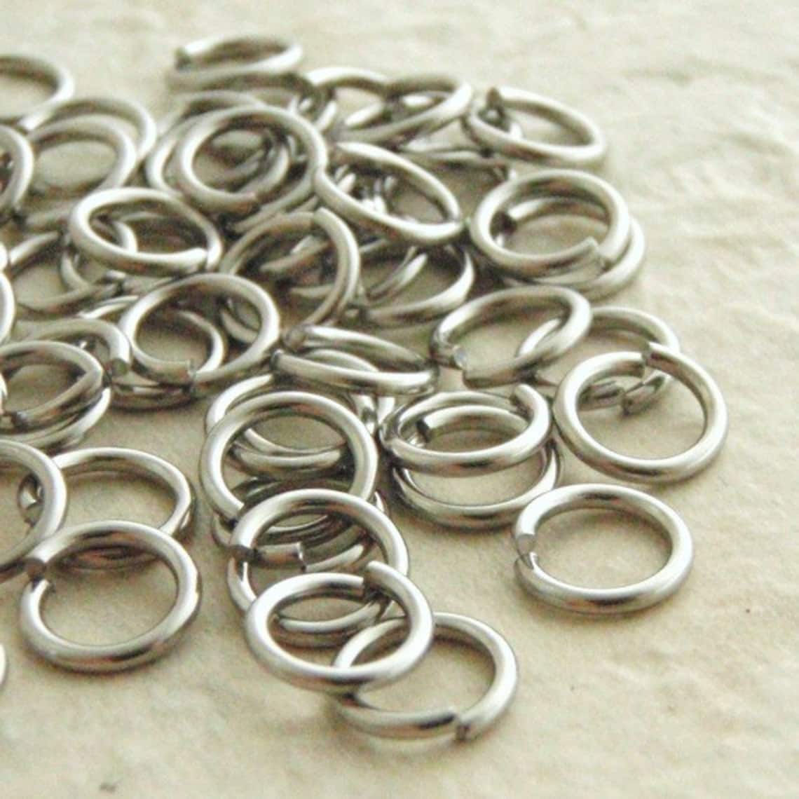 Stainless Steel Jump Rings 22 20 19 and 18 Gauge You Pick | Etsy