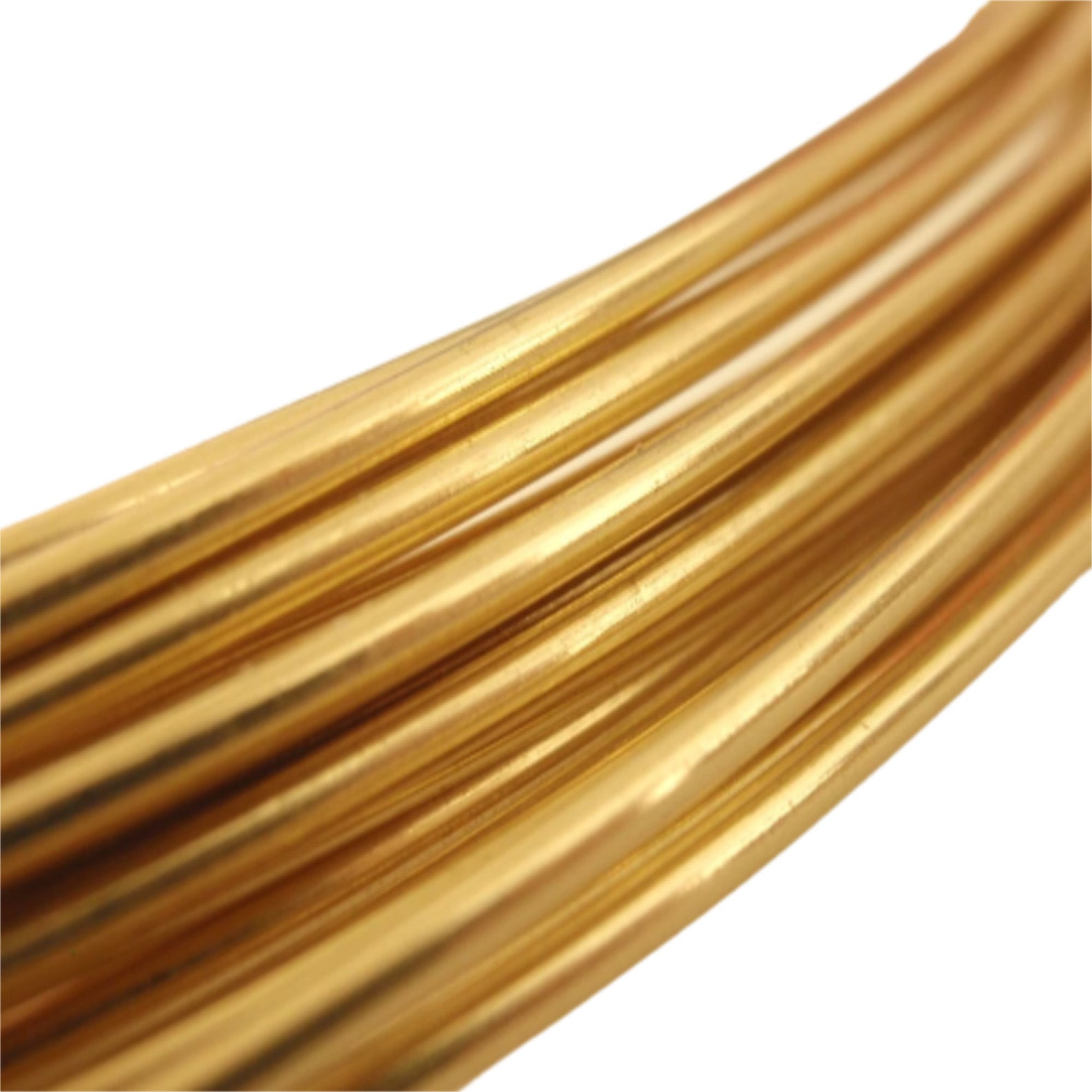 Rich Low Brass Wire You Pick 4, 6, 8, 10, 12, 14, 16, 18, 20, 21, 22 ...