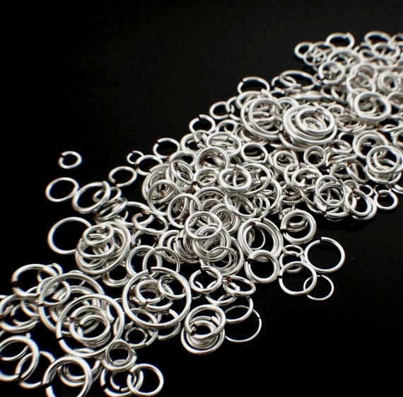 100 Premium Jump Rings Half Hard Fine Silver With Copper Core - Etsy