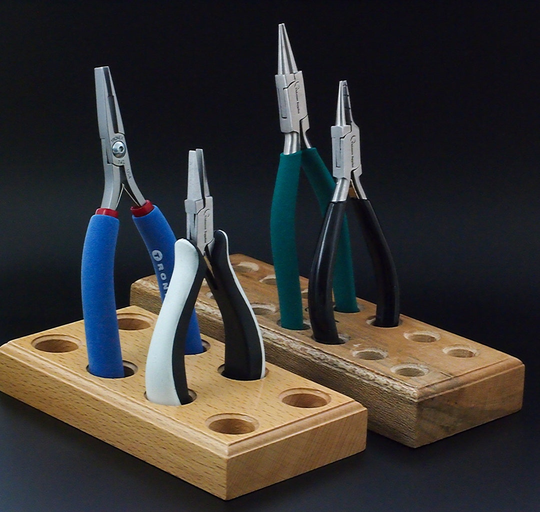 Best Tool Holder - You Pick 3, 4, 6 or 8 Tools - Wooden Blocks for Your ...