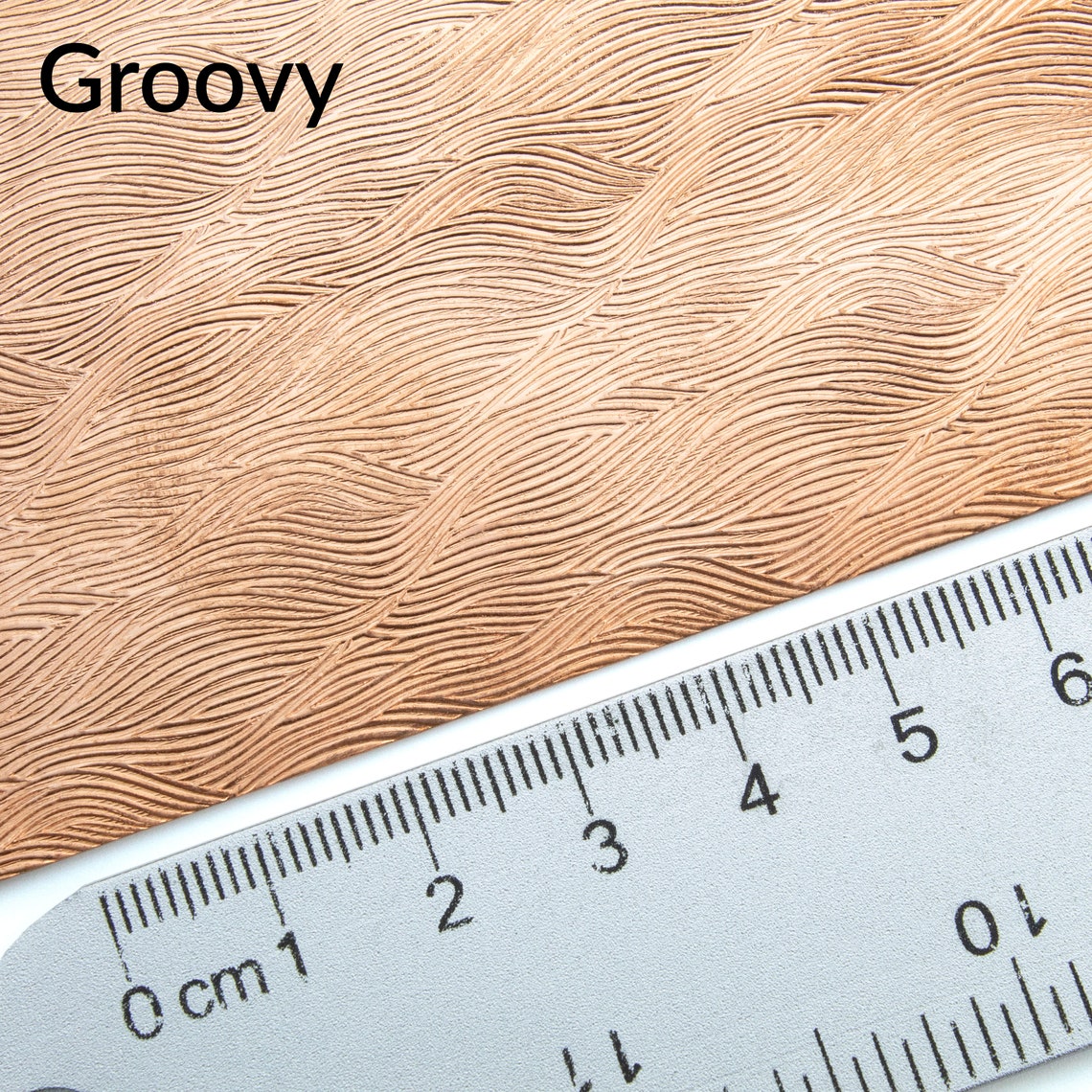 Raw Copper Pattern Flat Sheet Metal 24 Gauge Sheets You | Etsy