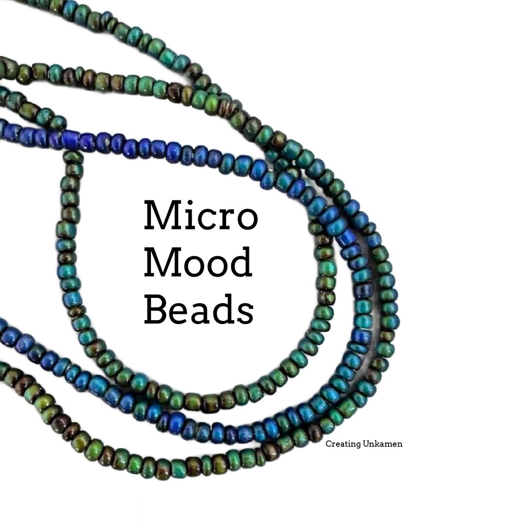 20 Micro Mood Beads - Small 3mm - 100% Guarantee - Etsy