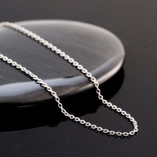 3.3mm Stainless Steel Cable Chain by the Foot or Finished - Etsy