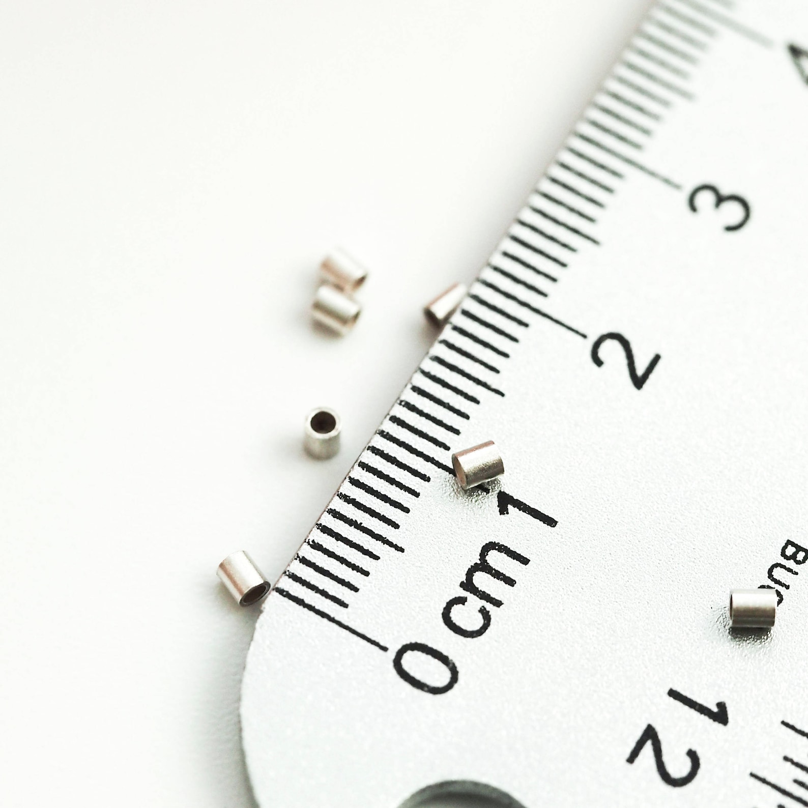 25 Crimp Tubes - Argentium Sterling Silver in 3 Sizes - Best ...