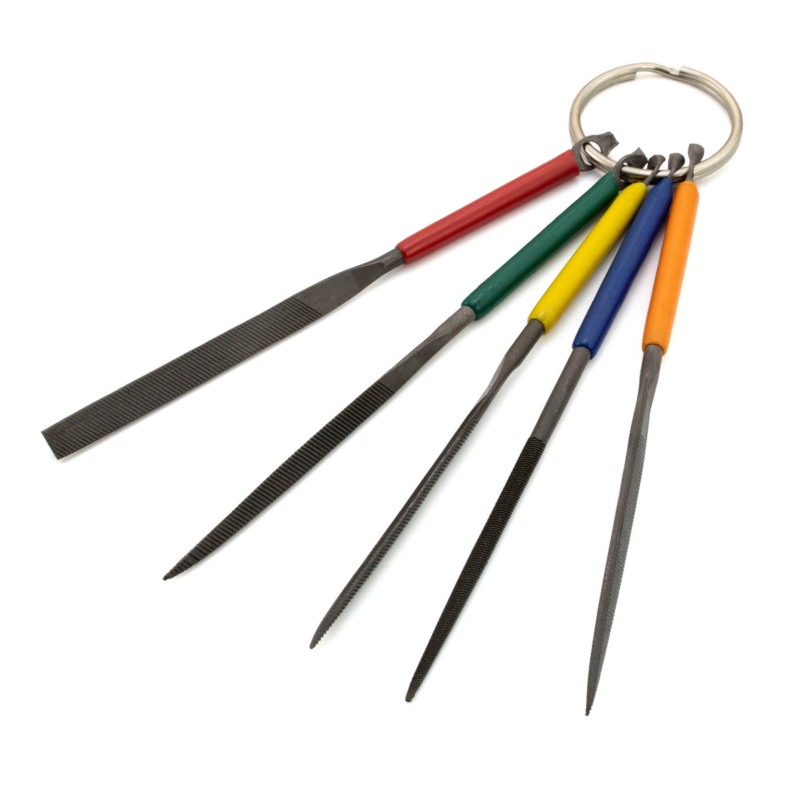 Steel File Set 5 Different File Shapes Basic or Advanced - Etsy