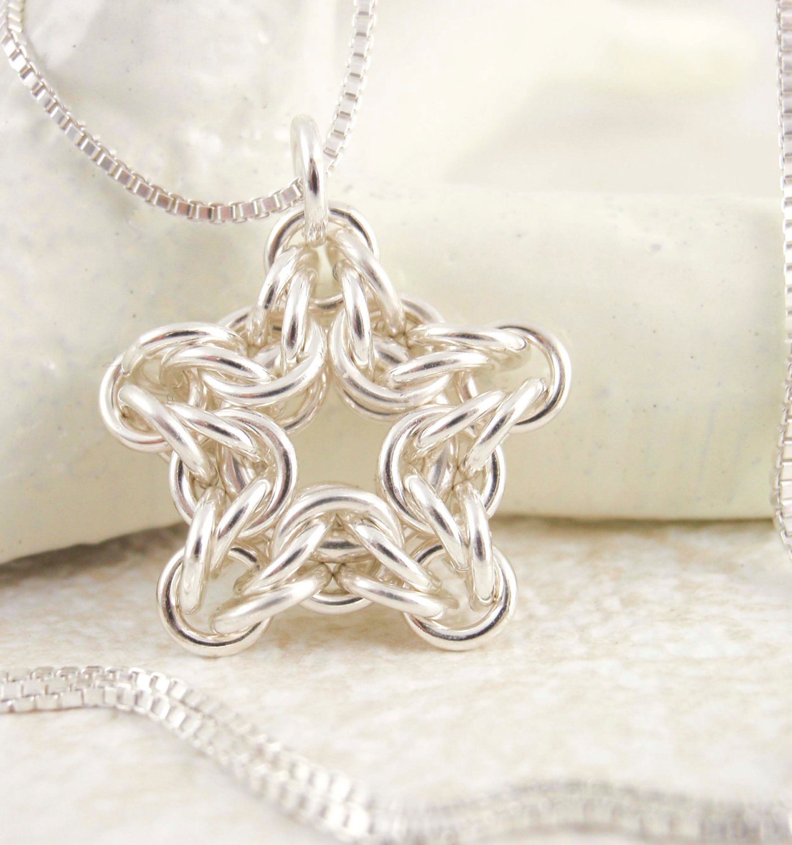 Twinkle Twinkle Little Sterling Silver Star Pendant Kit - Etsy