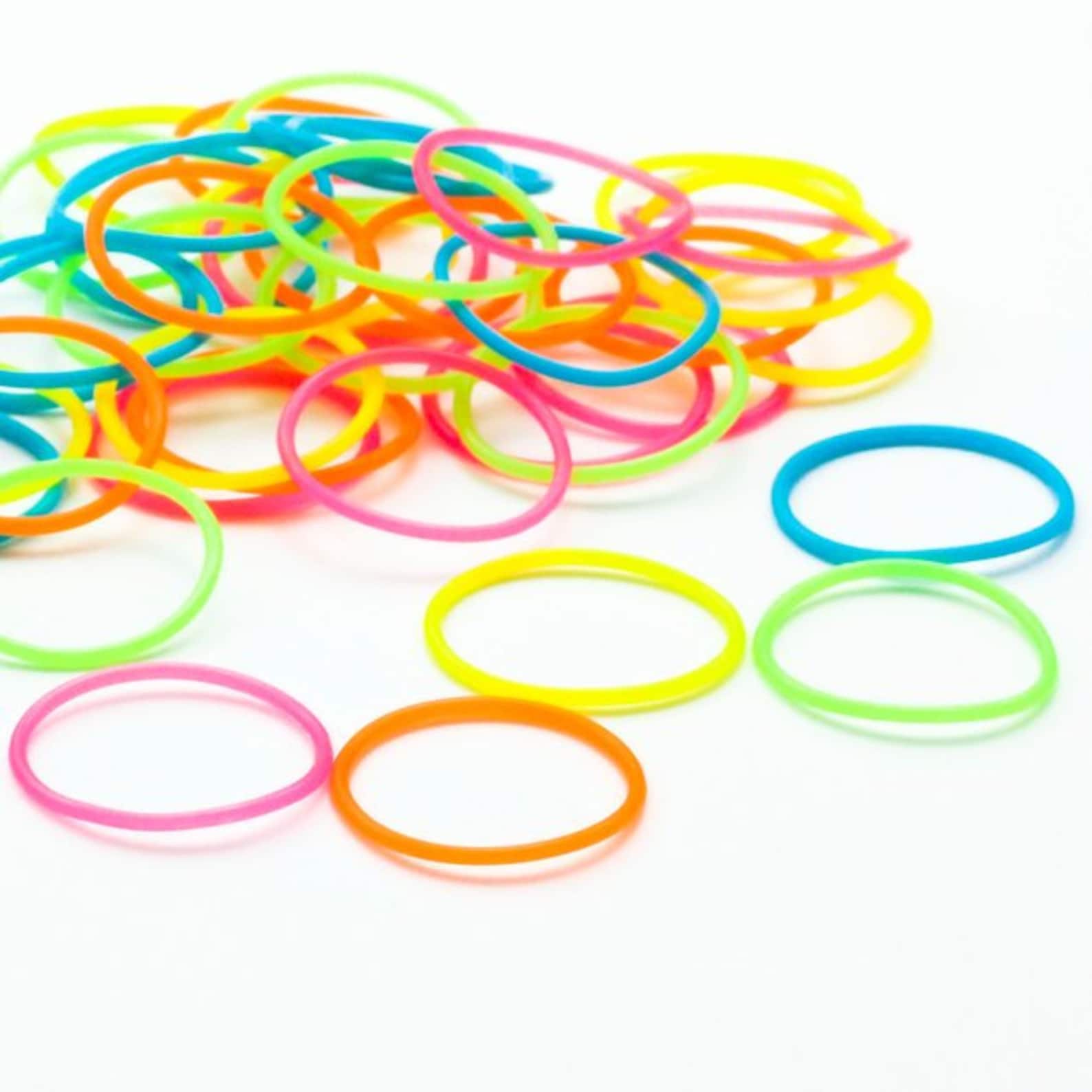 25 - 25mm OD Silicone Rubber Jump Rings You Pick Color - 18 Wonderful ...