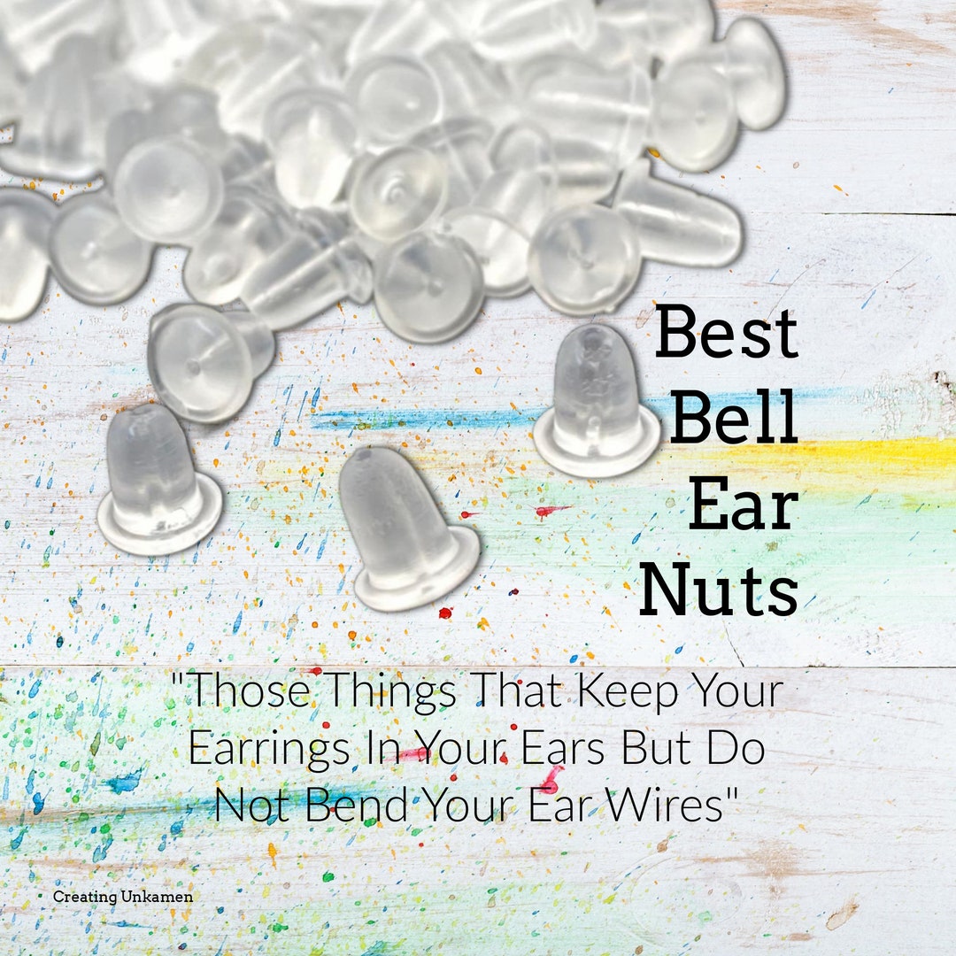 Best Ear Nuts - Bell Shaped Donuts - Earring Holders - Those Things ...