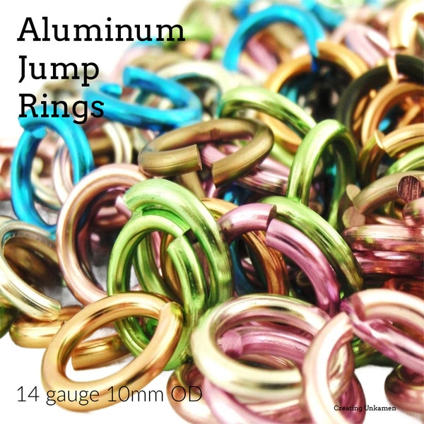Aluminum Jump Rings - Etsy
