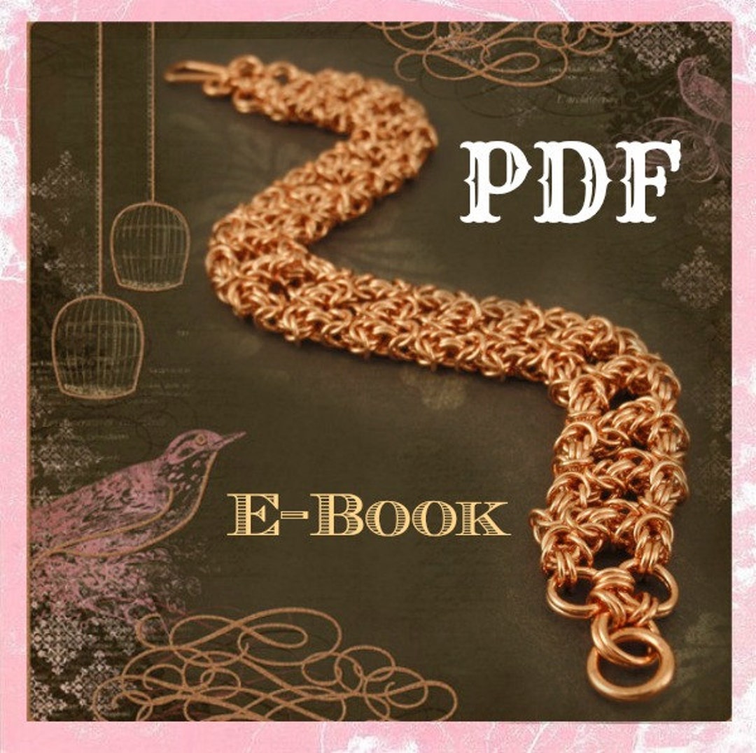 Royal Ladder Byzantine Chainmaille Tutorial - Etsy