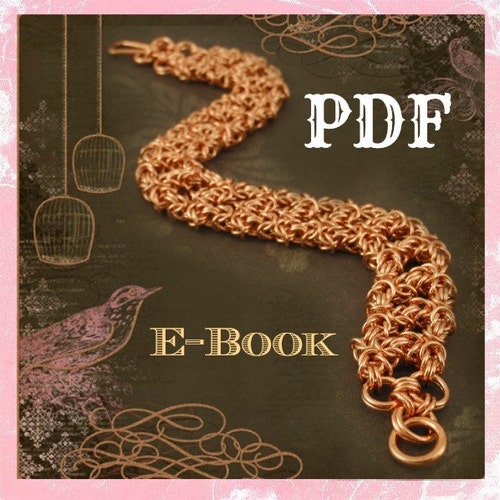 Chainmaille Tutorial for Byzantine Diamond Bracelet PDF - Etsy
